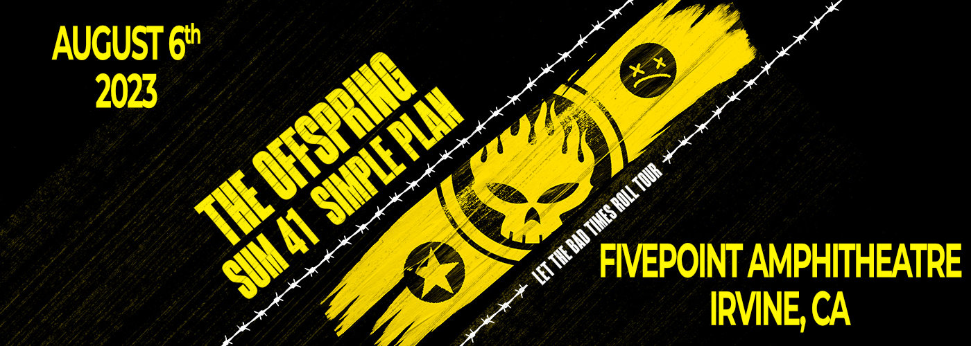 The Offspring, Simple Plan & Sum 41 Tickets | 6th August | FivePoint ...